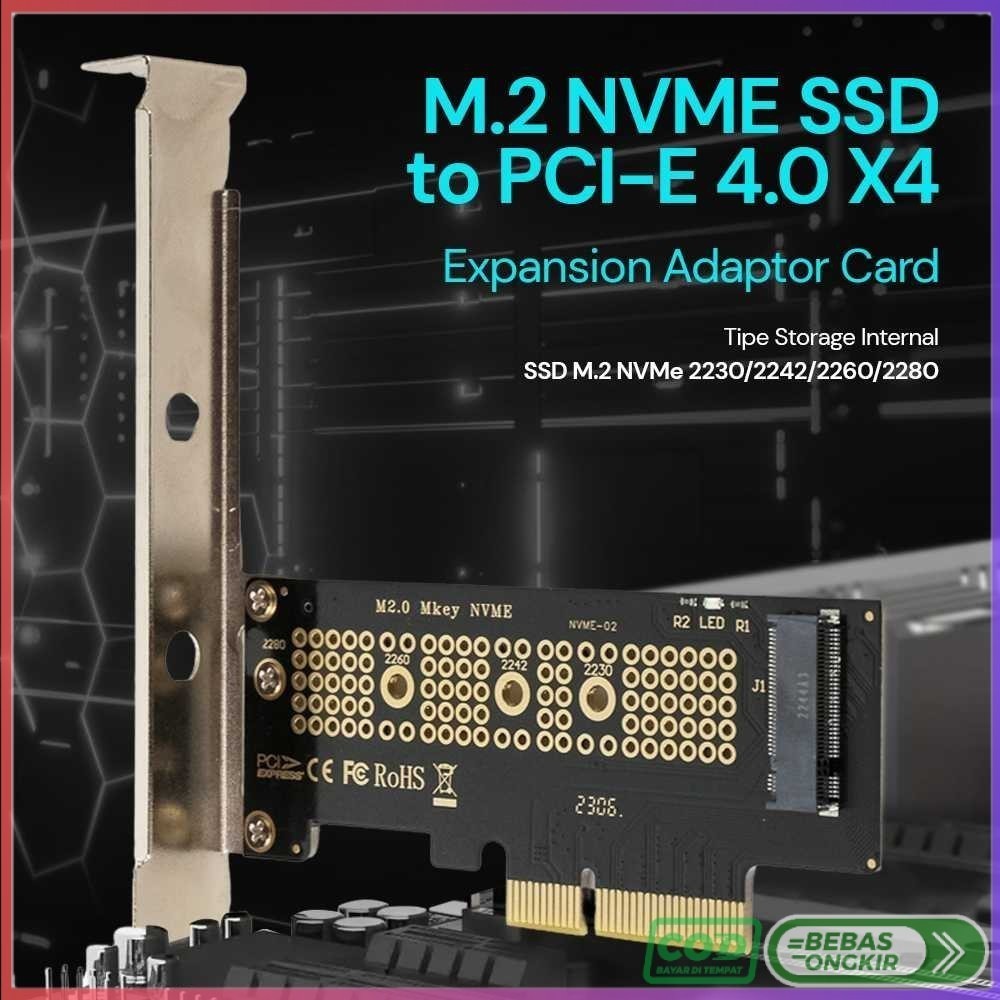 Jual JEYI M.2 NVME SSD to PCI-E 4.0 X4 Expansion Adaptor Card - SK4 | Shopee Indonesia