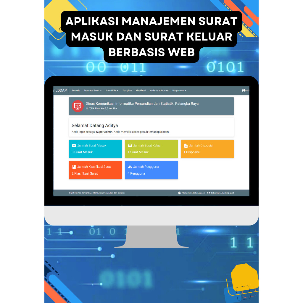 Jual Aplikasi Manajemen Surat Masuk dan Surat Keluar Berbasis Web | Shopee Indonesia