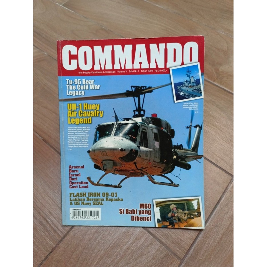 Jual Majalah Commando Vol 5 Edisi No 1 Tahun 2009 - UH-1 Huey Air Cavalry Legend | Shopee Indonesia