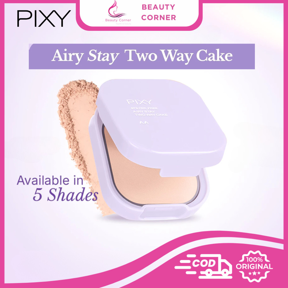 Jual Pixy Airy Stay Two Way Cake | Shopee Indonesia