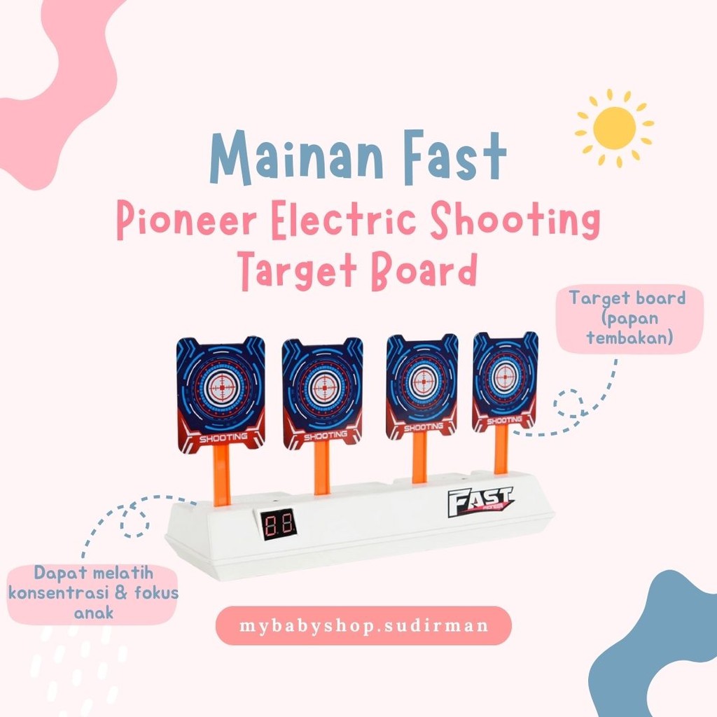 Jual Fast Pioneer Electric Shooting Target Score Board / Shooting ...