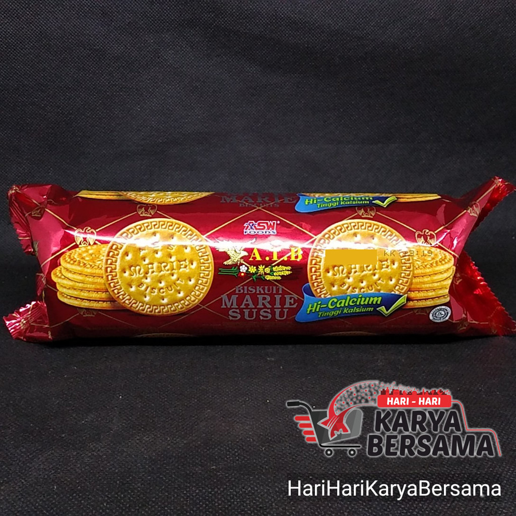 Jual BISKUIT HATARI ATB MARIE SUSU 185GR | Shopee Indonesia