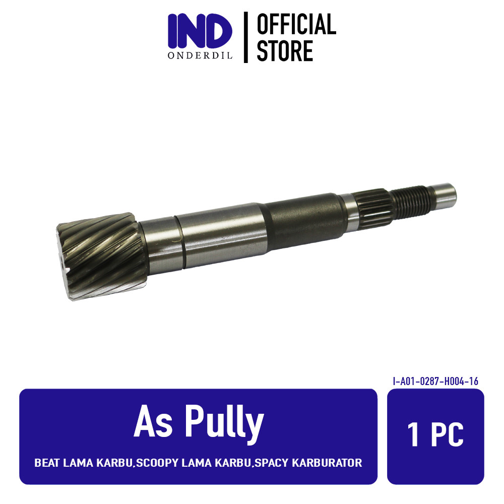 Jual IND Onderdil As Pully Belakang Beat Karburator Karbu Carburator ...