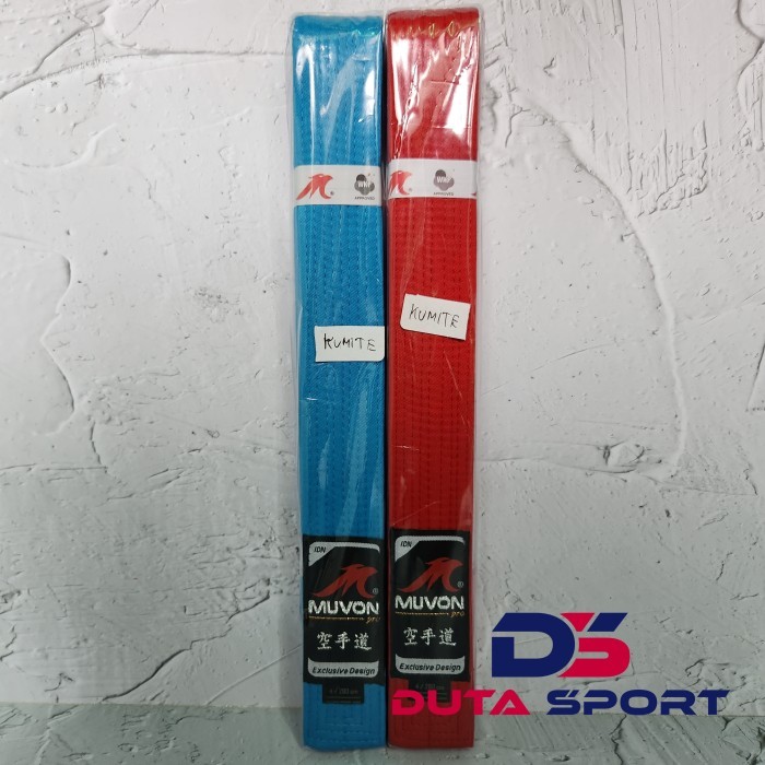 Jual Sabuk Pertandingan Karate Kumite MUVON Pro Series Original ...