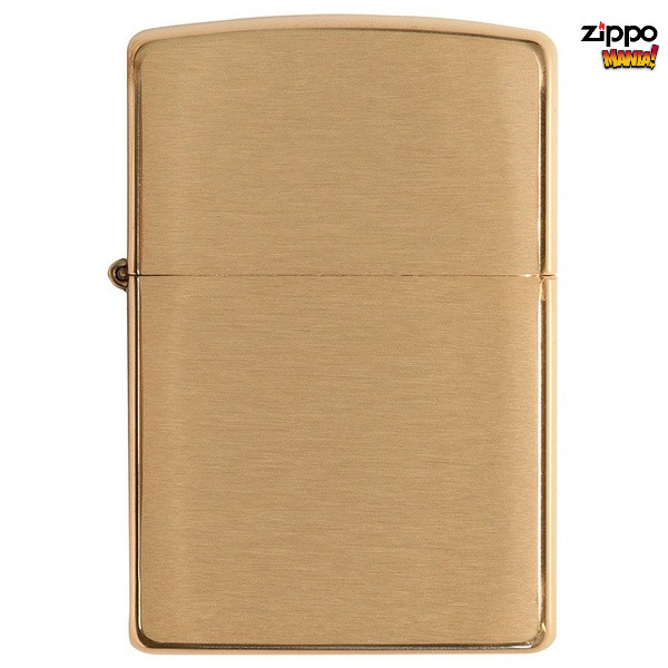 Jual Zippo Classic Brushed Brass - Zippo Lighter Original | Shopee ...