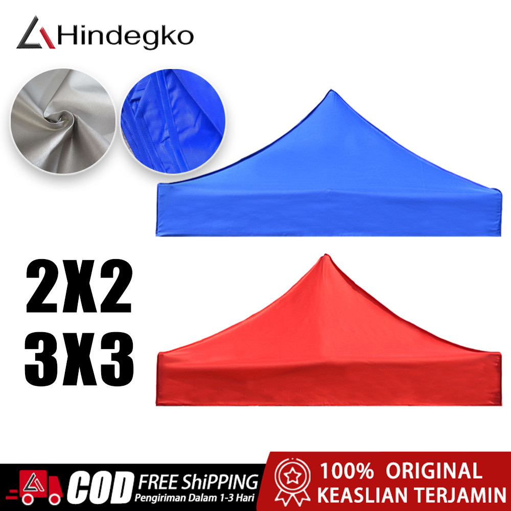 Jual Hindegko Terpal Atap Tenda Lipat 2x2/3x3 (Bahan Polyester 1500D ...