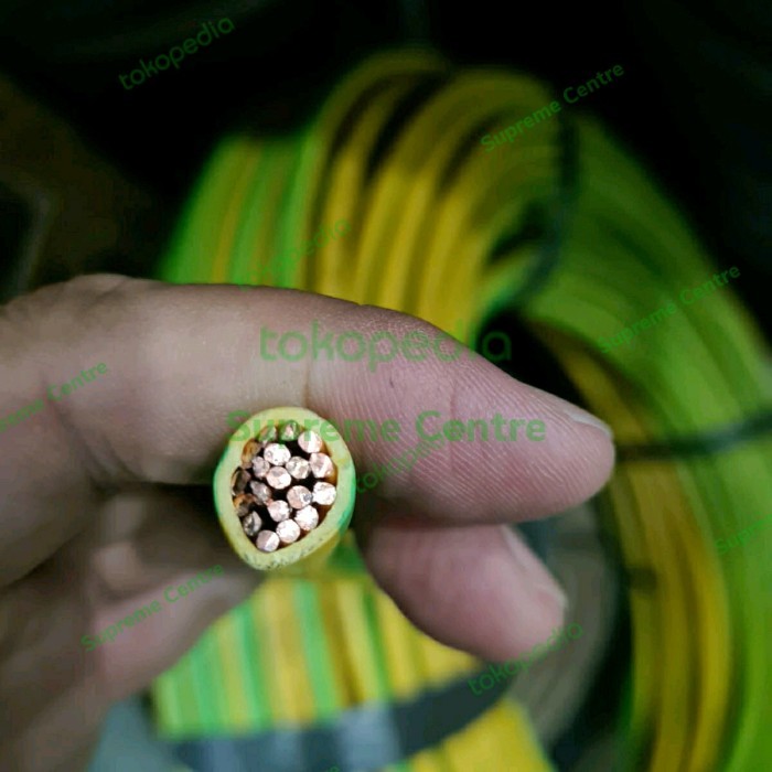 Jual Kabel Ground NYA 50 50mm Lindo / Metal Meteran / Eceran Grounding | Shopee Indonesia