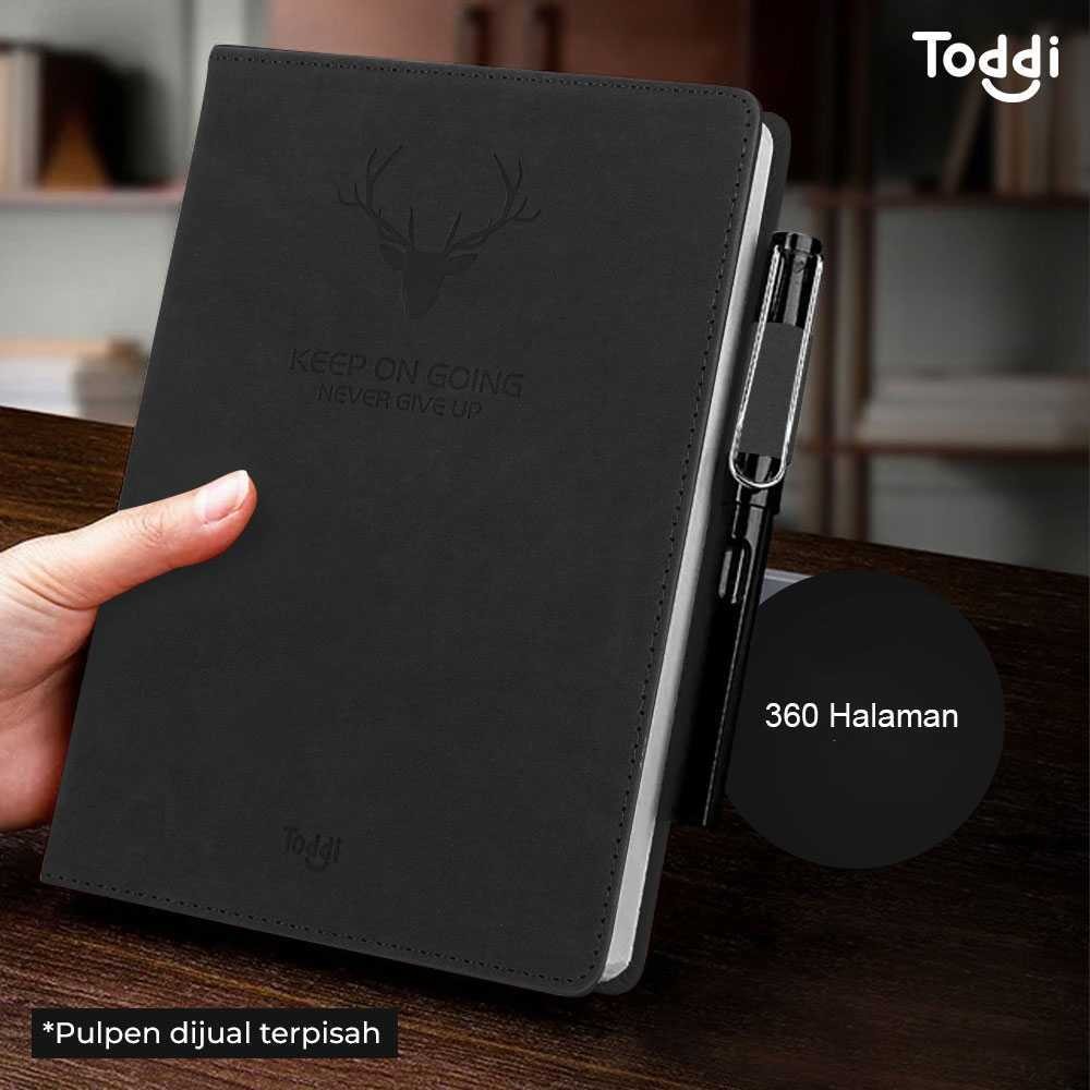 Jual Notebook Kulit A5 Buku Agenda Kerja Atau Kuliah Meeting Planner ...
