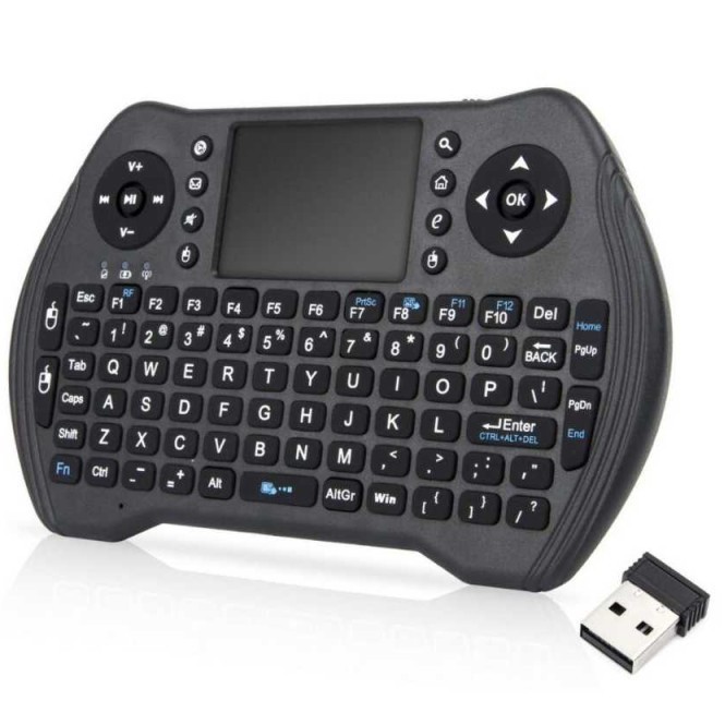 Jual Mini Wireless Keyboard With Touchpad Control 2 4g Air Mouse Remote Touchpad For Android Tv
