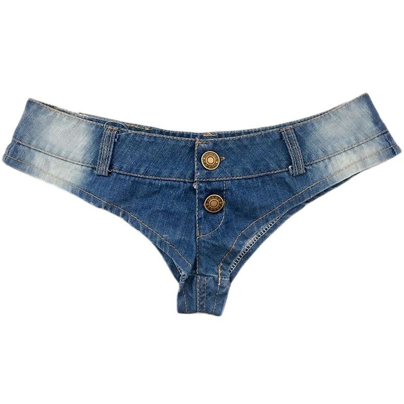 Jual High Cut Sexy Denim Booty Shorts Vintage Cute Bikini Sexy Jeans ...