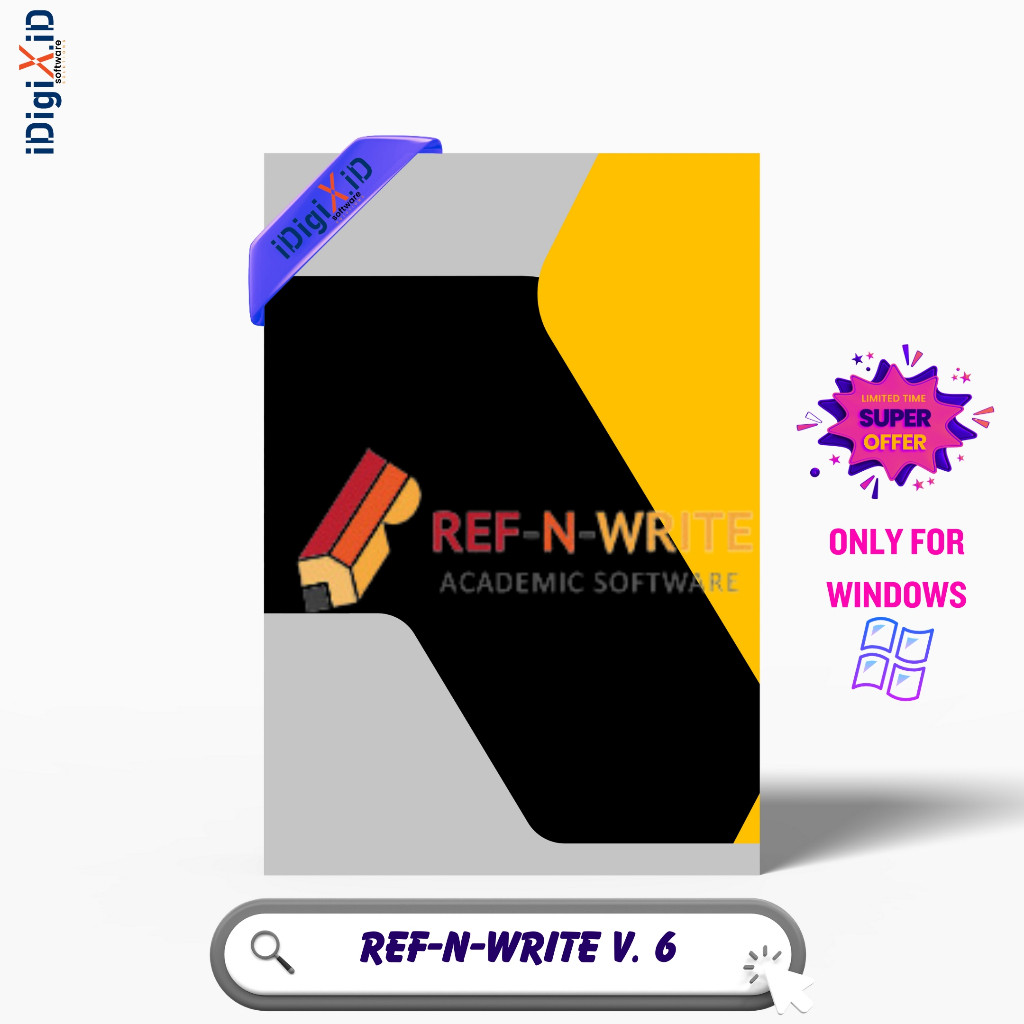 Jual Ref-n-Write 6.4 Lifetime Activation Program untuk membantu penulis ...