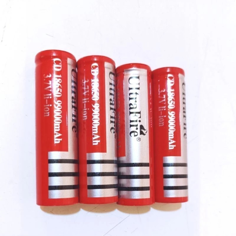 Jual baterai ultra fire 18650 Rechargeable 3,7 Volt 99000 mAh - WSI ...
