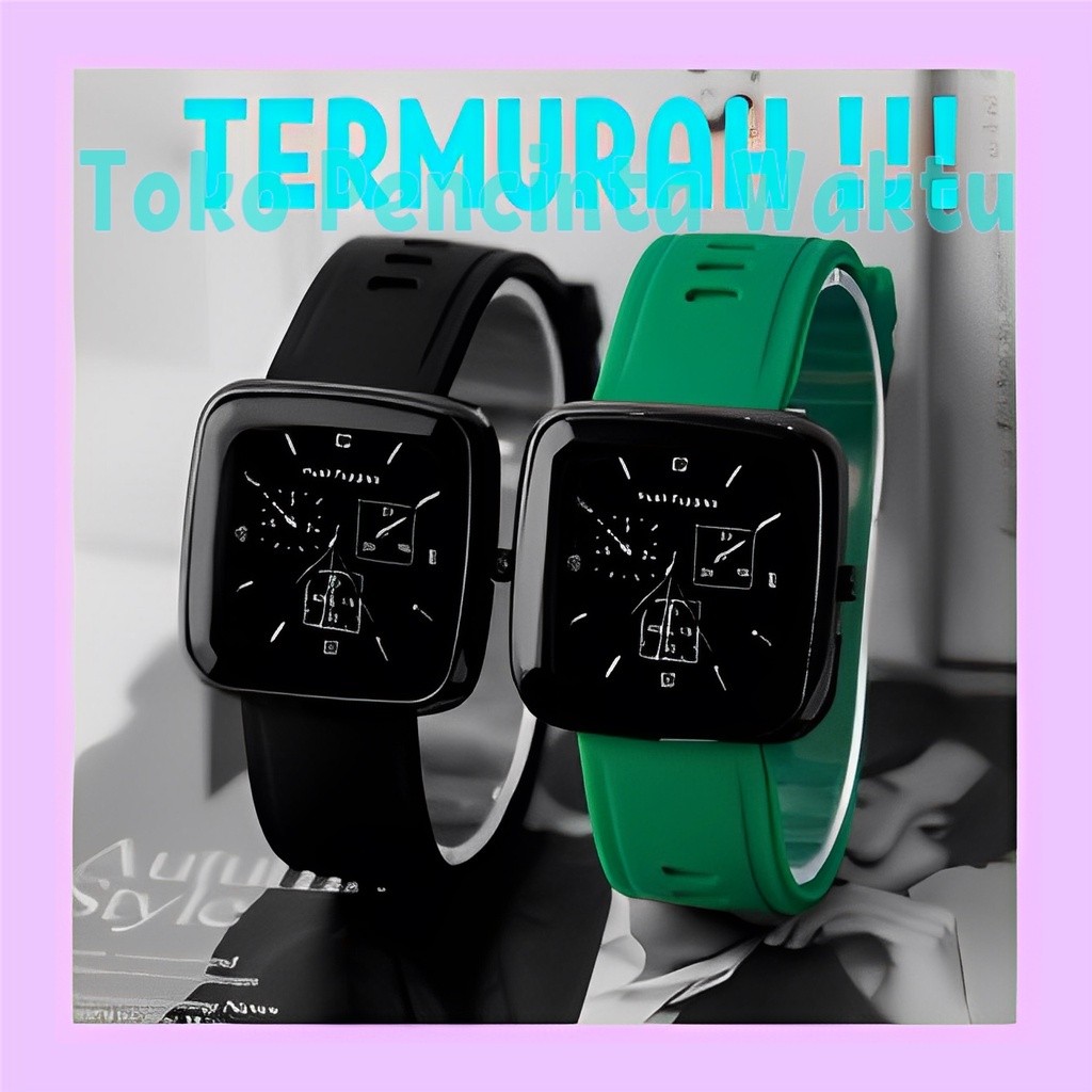 Jual (COD) Jam Tangan Pria dan Wanita Korea Fashion: Pilihan Terbaik ...