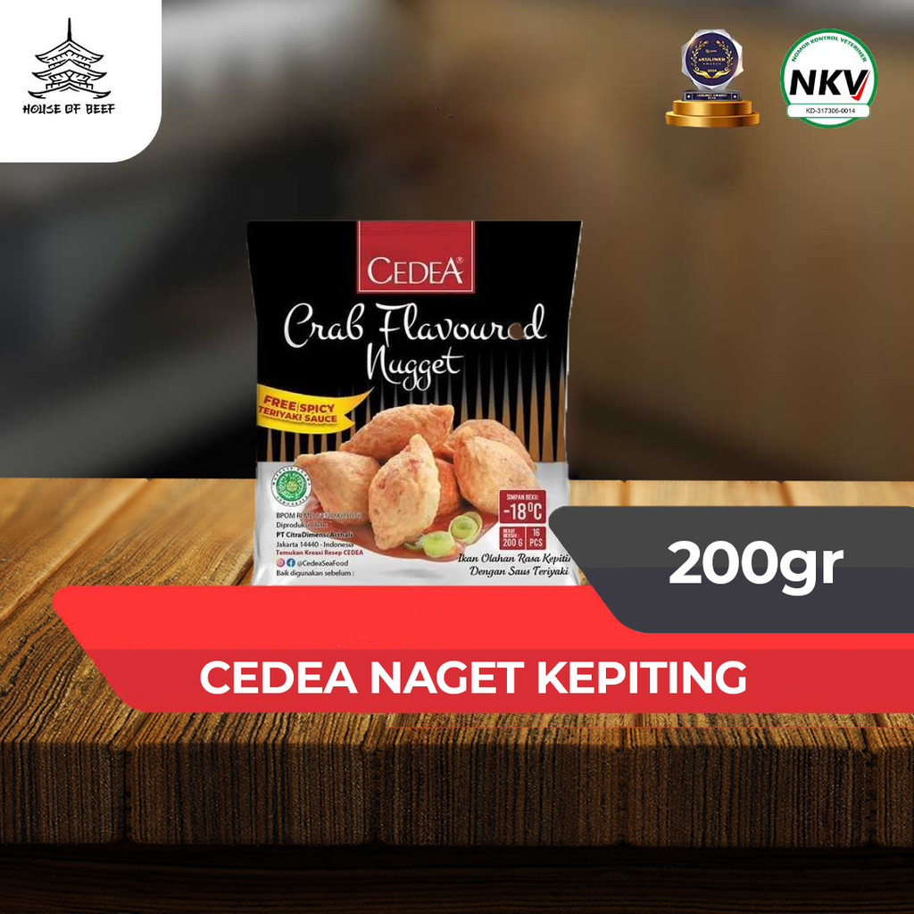 Jual CEDEA NAGET KEPITING 200GR | Shopee Indonesia