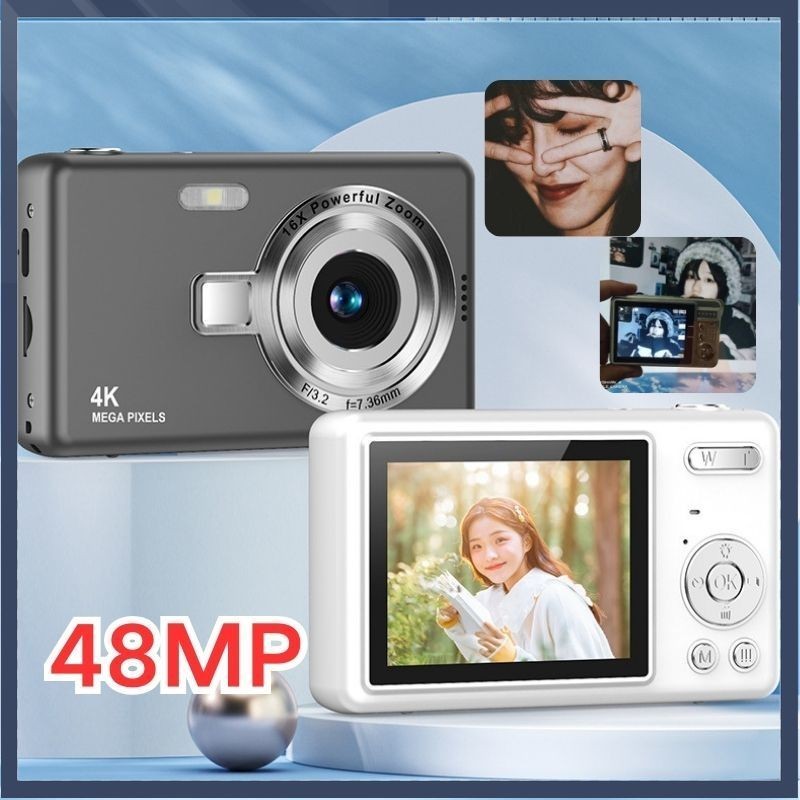 Jual [COD] 4K Camera Digital Digicam Kamera Pocket 1080P/Kamera Saku ...