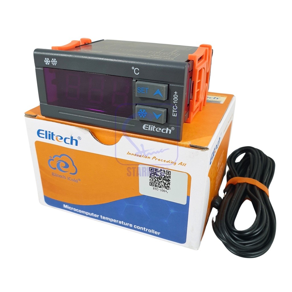 Jual Thermostat Digital ETC-100+ Elitech Temperature Controller Original Elitech | Shopee Indonesia