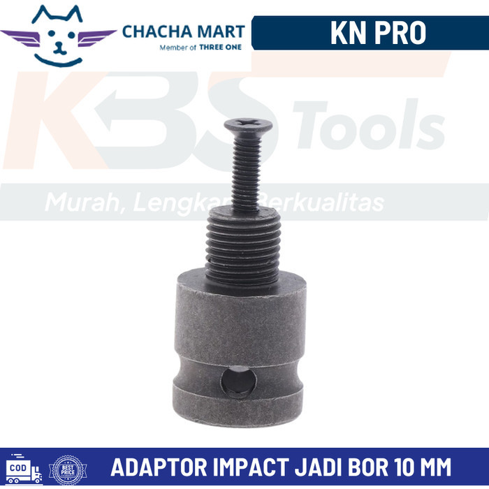 Jual Adaptor Impact Wrench 1/2" ke Kepala Bor 10mm 13mm / Konverter ...