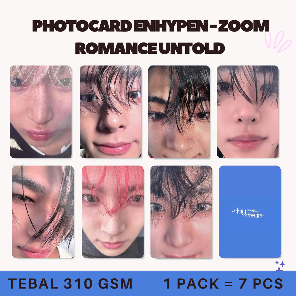 Jual Photocard ENHYPENN RU DAYDREAM - PC 2 SISI fotocard Merch Enha ...