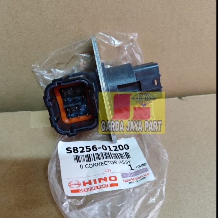 Jual ENGINE ELEC CONNECTOR ASSY HINO KOBELCO SK200-8 S8256-01200 ASLI ...