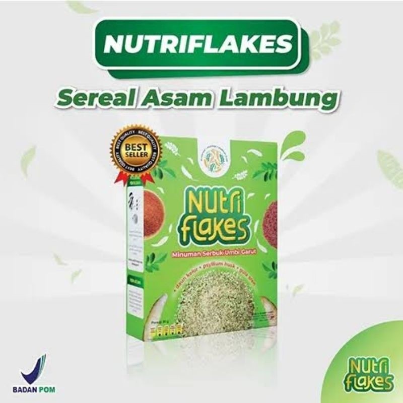 Jual NUTRIFLAKES ORIGINAL Sereal Umbi Garut Mampu Atasi Permasalahan Pada Asam Lambung | Shopee ...