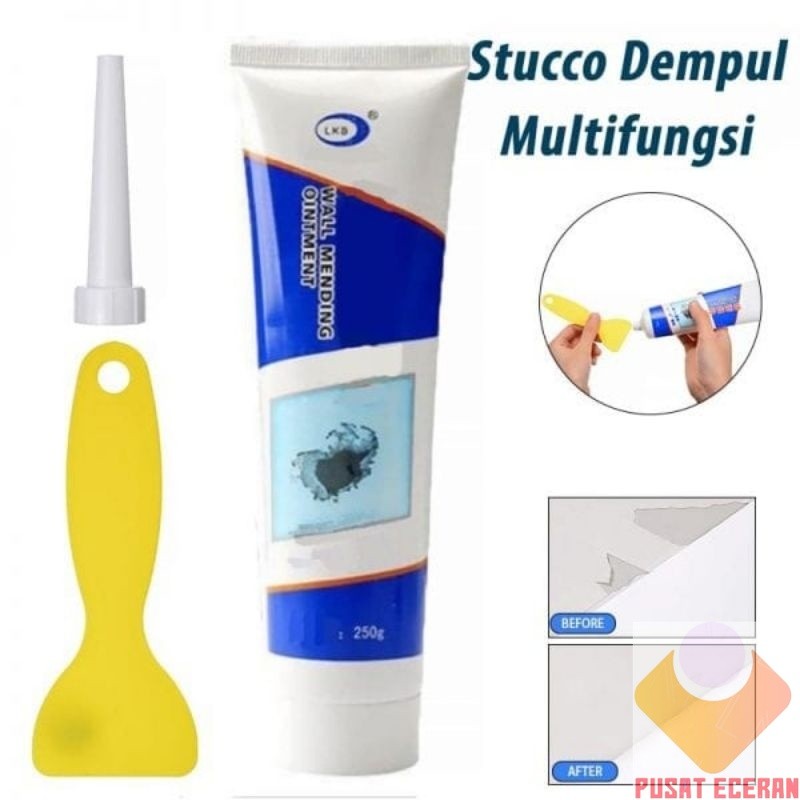 Jual Dempul dinding cream wall repair paste pasta dempul cream pelapis ...