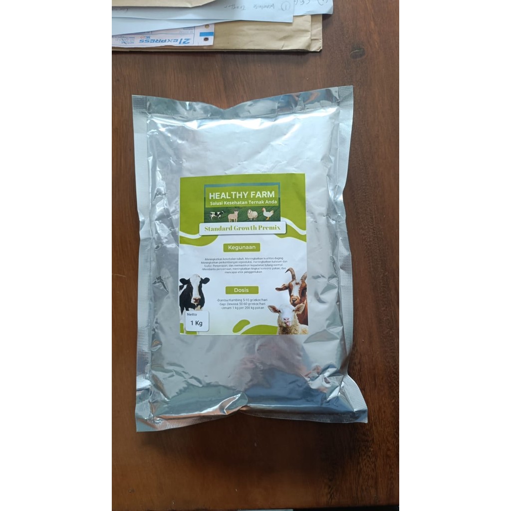 Jual PREMIX HEALTHY 1 KG - Premix Mineral Organik & Multivitamin Sapi Kambing Domba - Premix ...