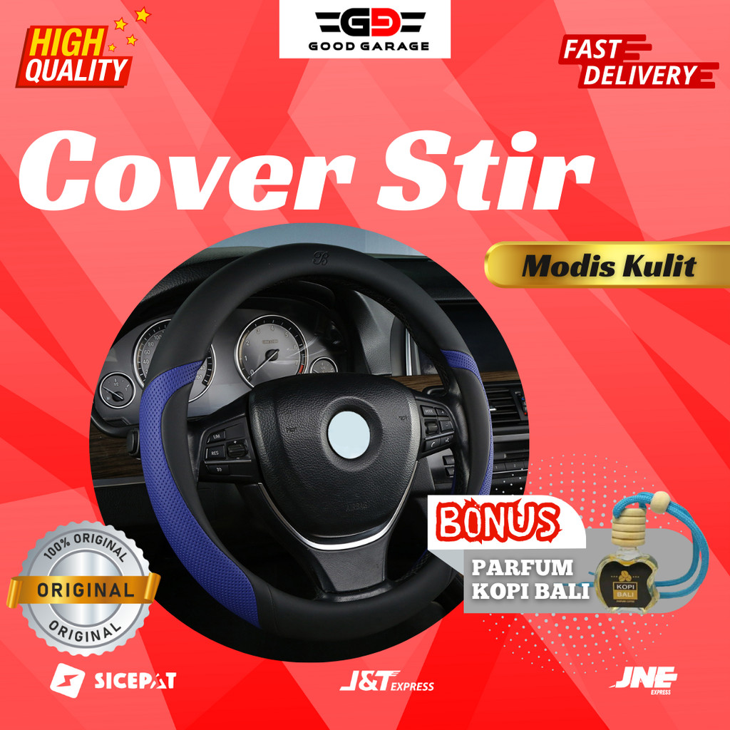 Jual Sarung Stir Mobil Kulit HIG QUALITY Premium MODEL Modis Kulit ...