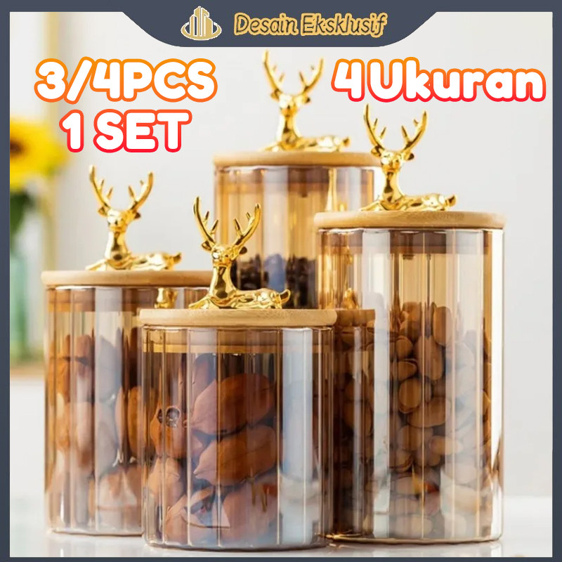 Jual Toples Rusa Snack Mewah Toples Bahan Kaca Transparan Tempat ...