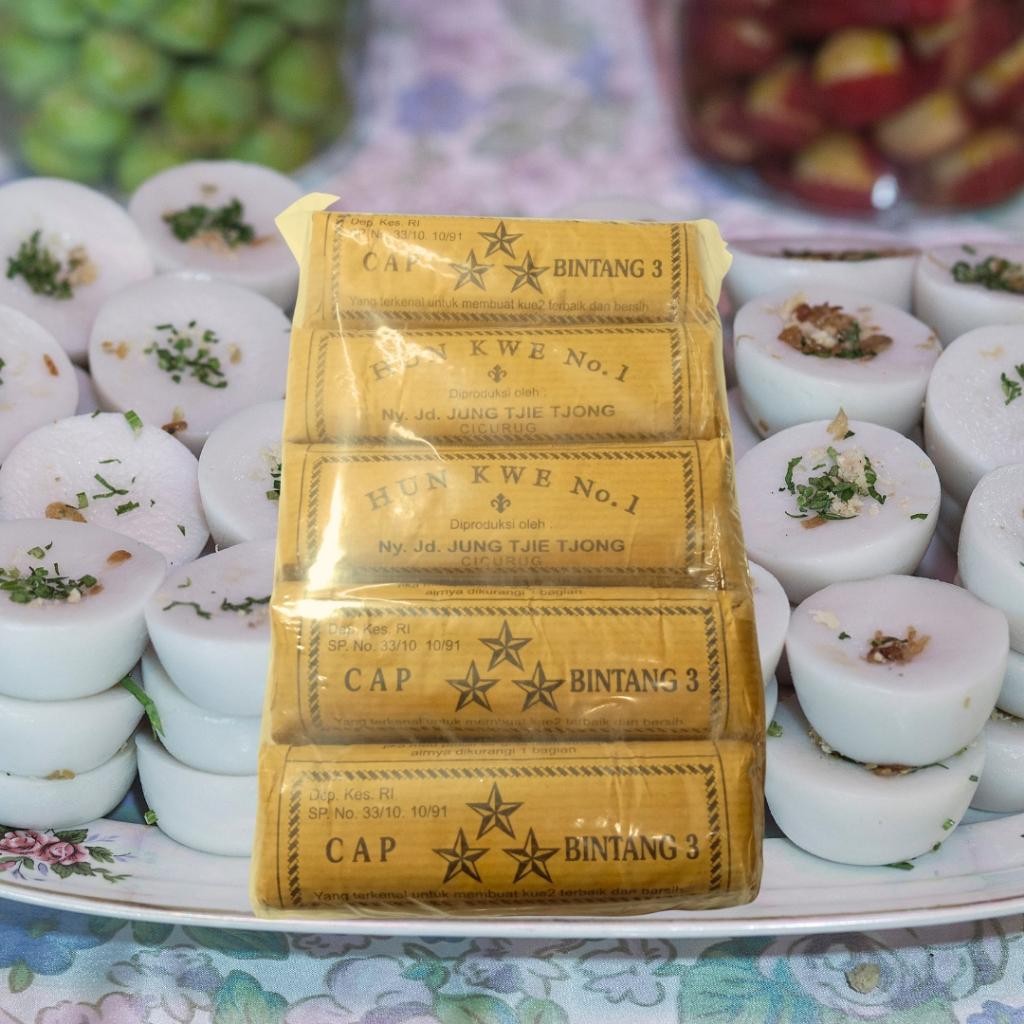 Jual Hun Kue / Hunkue / Hunkwe 3 Bintang (90gr) ISI 10PCS | Shopee ...
