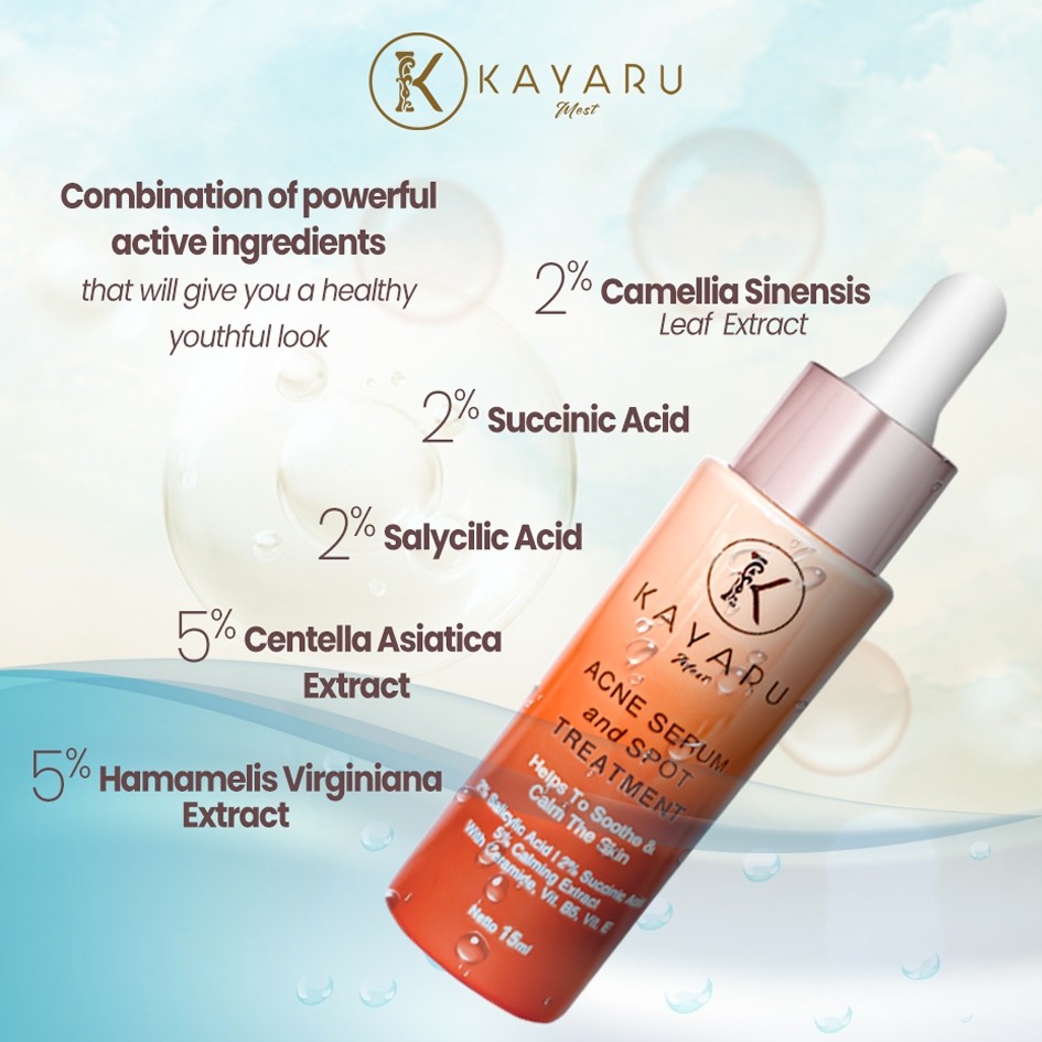 Jual KAYARU Mest Acne Serum and Spot Treatment | Shopee Indonesia