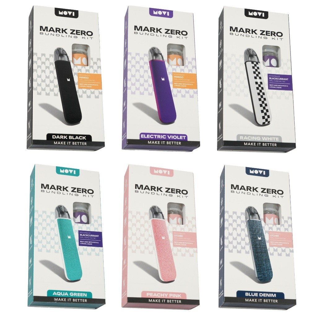 Jual Pod Vape Mark Zero Pod Bundling Kit 40W 1000mAh Authentic By MOVI ...