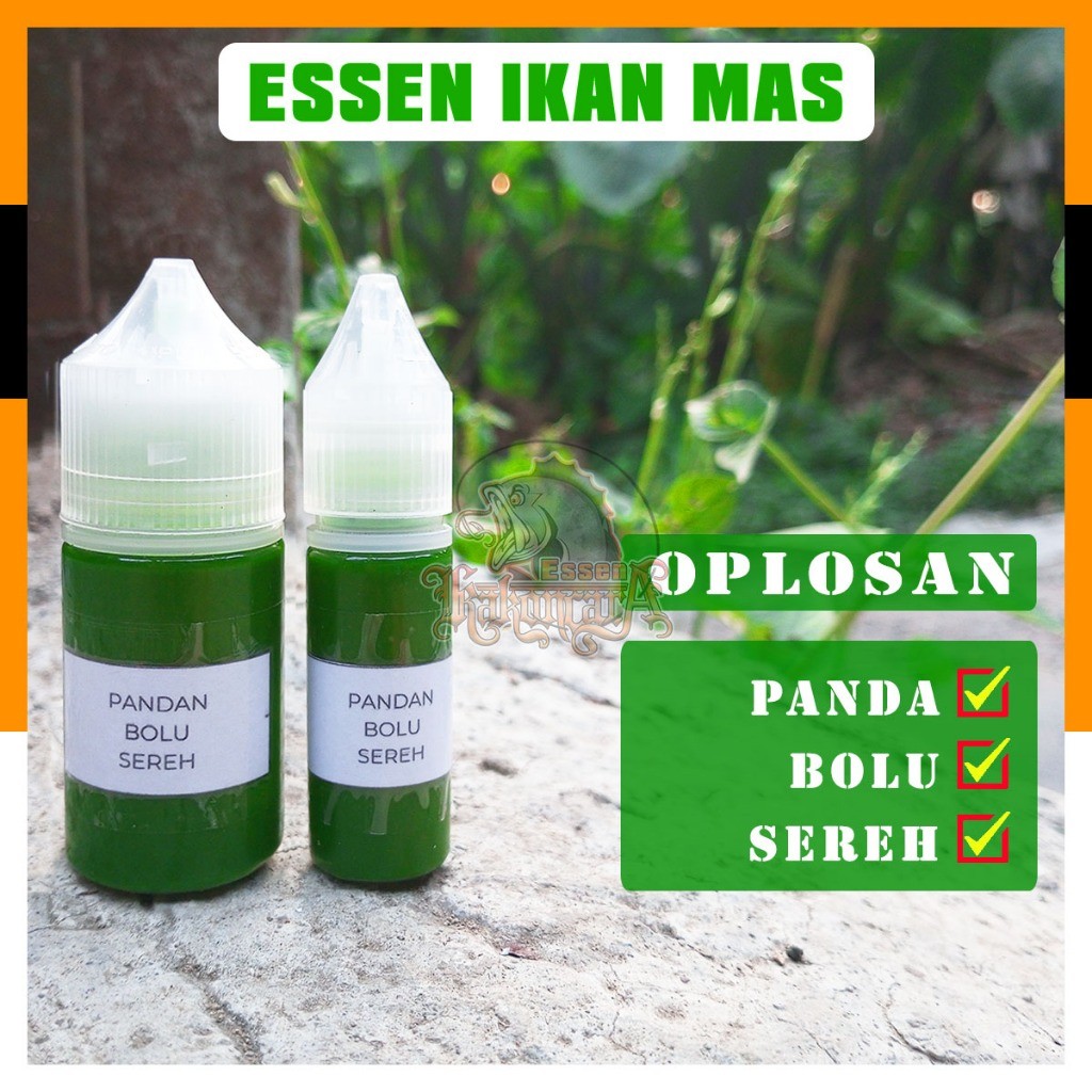 Jual Essen Ikan Mas Pandan Bolu Sereh Aroma Khas untuk Hasil Maksimal ...