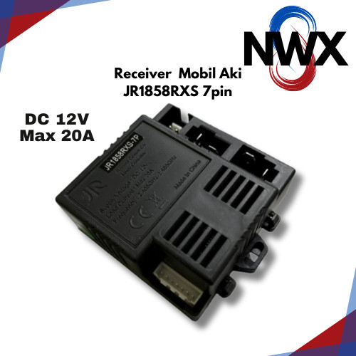 Jual GD75B Receiver 12 Volt JR1858RXS Terminal 12V 7 Pin Mobil Motor ...