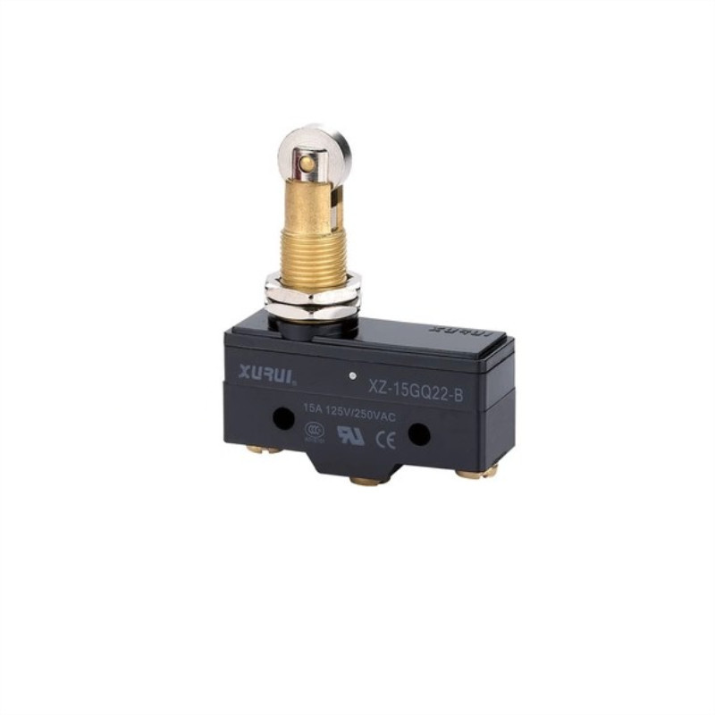 Jual XZ-15GQ22-B NO+NC Micro Switch SPDT Panel Mount Roller Plunger ...