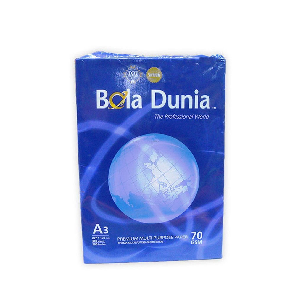 Jual Bola Dunia Kertas Print/Fotocopy A3 70GR | Shopee Indonesia