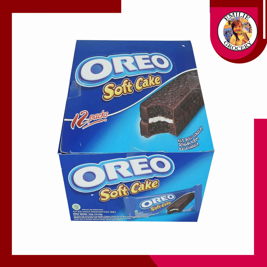 Jual Oreo Soft Cake Bolu Coklat 12 pcs | Shopee Indonesia