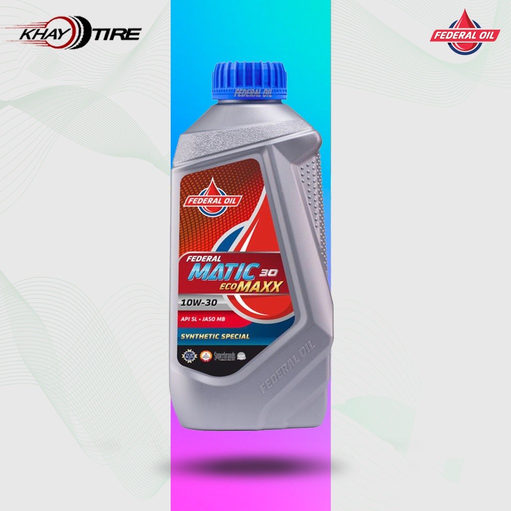 Jual OLI MOTOR MATIC // FEDERAL ECOMAXX MATIC 10W-30 800ML | Shopee ...