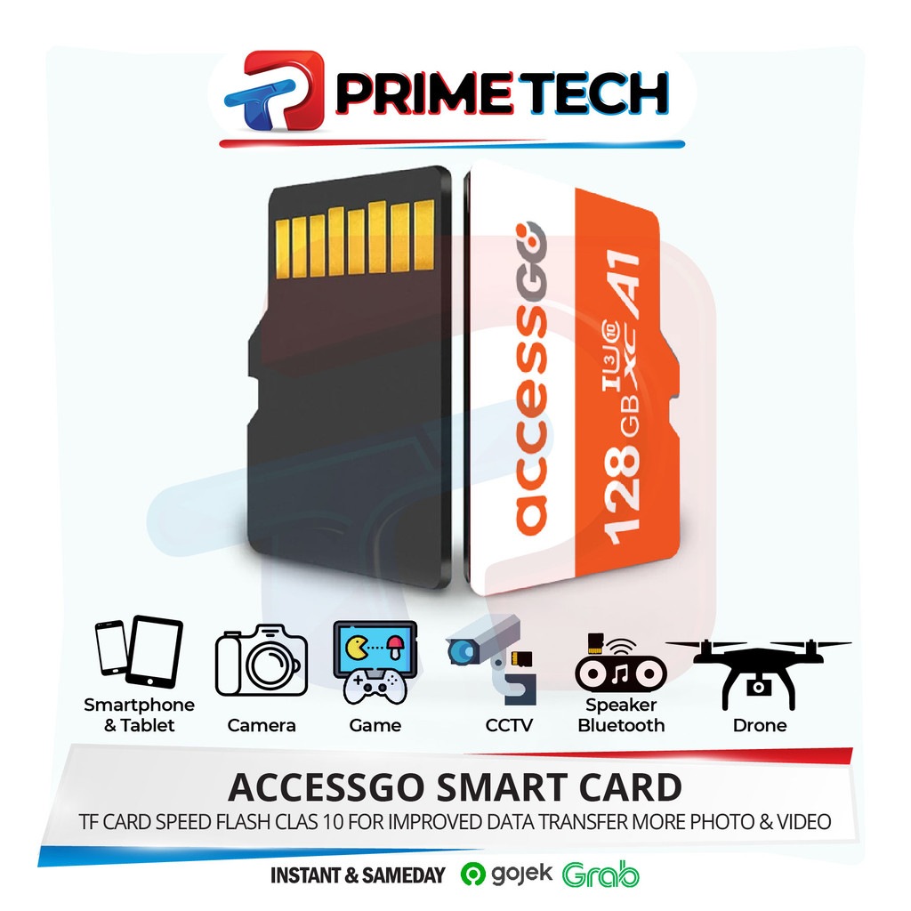 Jual Memory Card Class 10 ACCESSGO SMART CARD - PrimeTech | Shopee ...