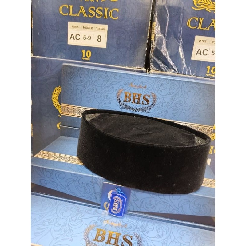 Jual PECI/SONGKOK BHS , HITAM POLOS AC isi (10pcs) , barang istimewa ...