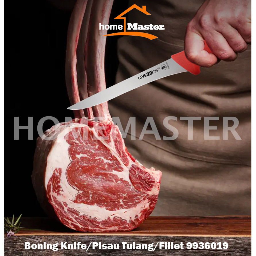 Jual HomeMaster Pisau Filet/Dapur/Tulang/Boning Knife Stainless Handle ...