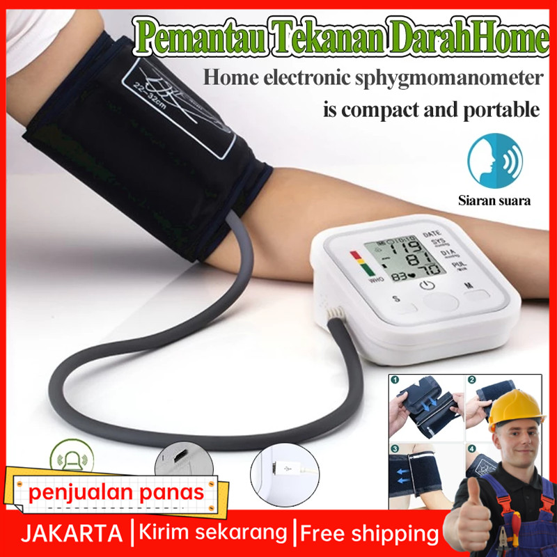Jual Tensimeter Digital Lengan Atas | Alat Pengukur Tekanan Darah ...