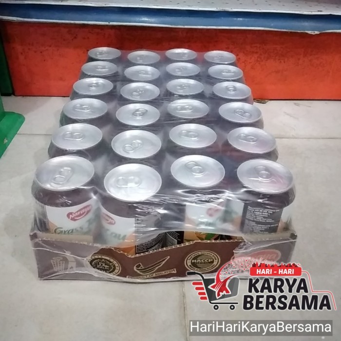 Jual MINUMAN KALENG NARAYA CINCAU GRASS JELLY DRINK PER KARTON ISI 24'S X 300ML | Shopee Indonesia