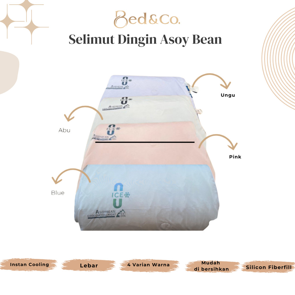 Jual Selimut Ice Cool Asoybean Ukuran 200x230 | Shopee Indonesia