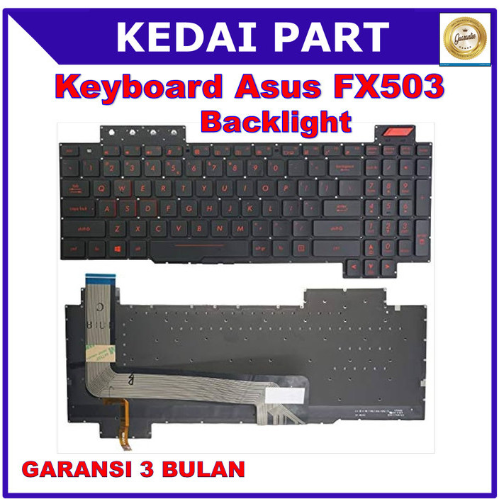 Jual Keyboard Asus TUF FX503 FX63 FX63VM FX63VD Backlight | Shopee ...