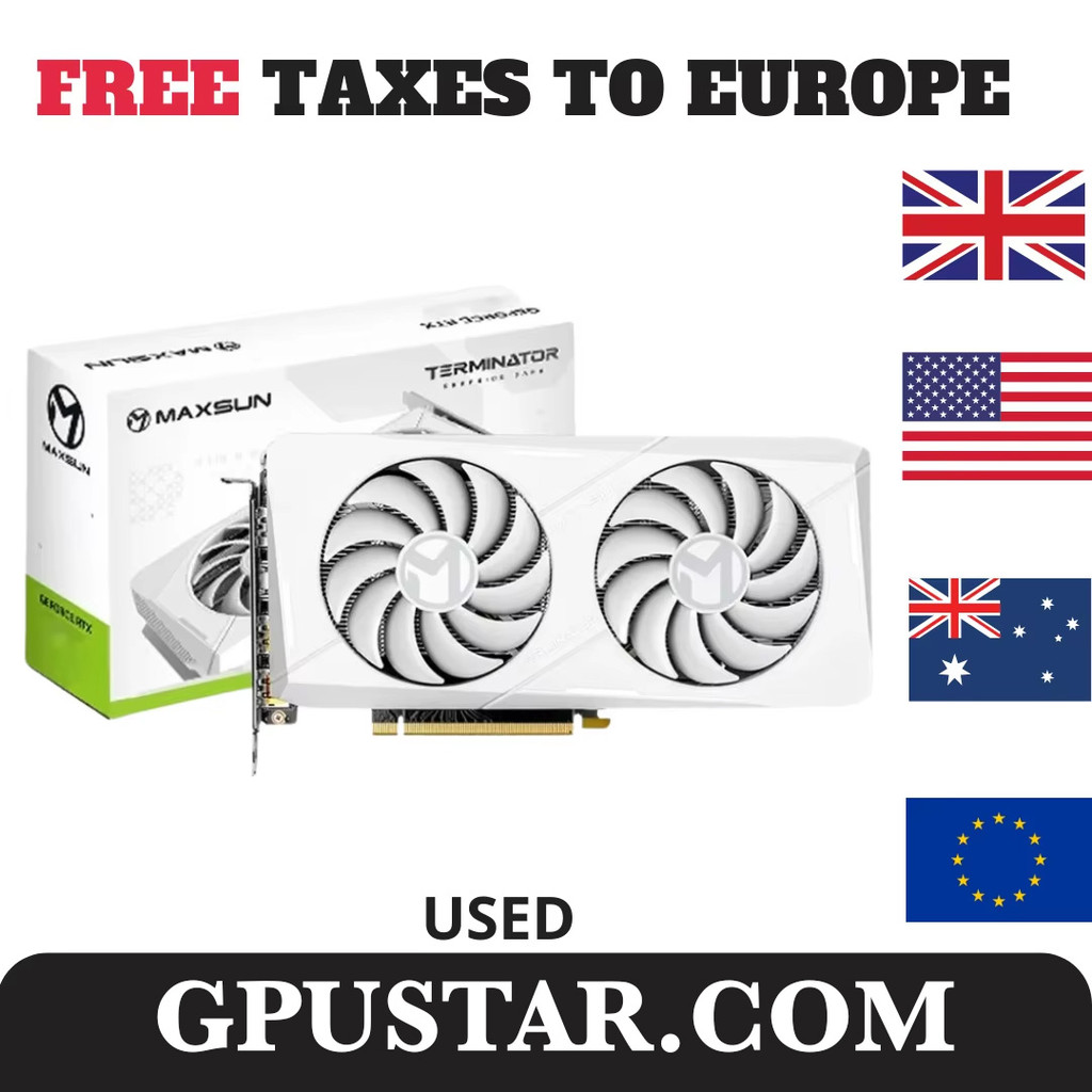 Jual USED MAXSUN Graphics Cards RTX 4060 Terminator 8G GDDR6 GPU 128bit ...