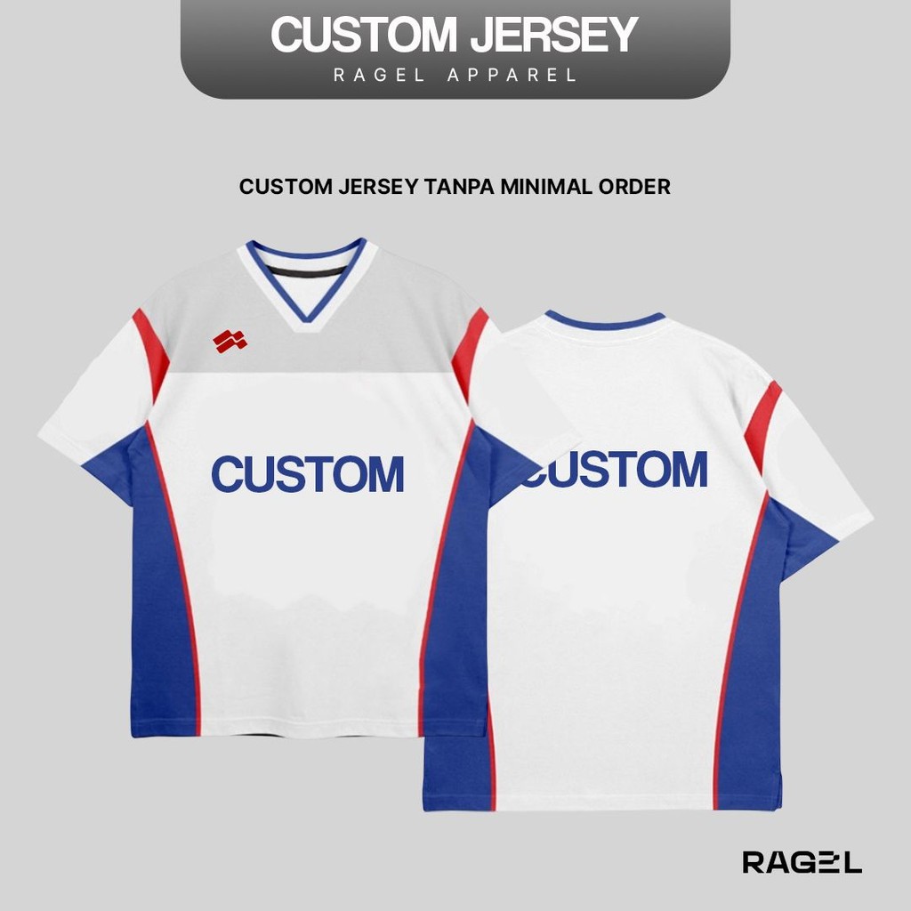 Jual RAGEL - Custom Jersey Bebas Sesuai Request / Oversized Boxy Jersey ...