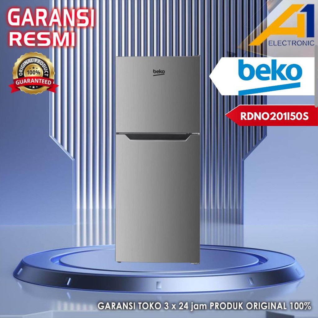 Jual Kulkas BEKO RDNO201I50S | RDNO 201I50S 2 Pintu No Frost 200L ...