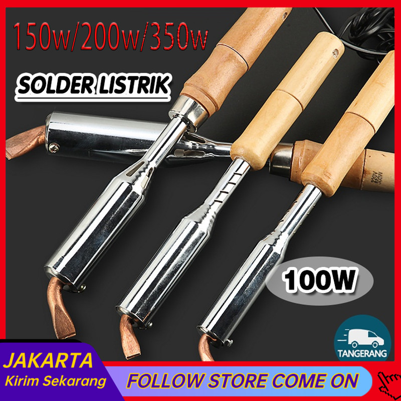 Jual (Kirim Sekarang)Solder Watt Besar Gagang Kayu 150W/200W/300W/500W ...