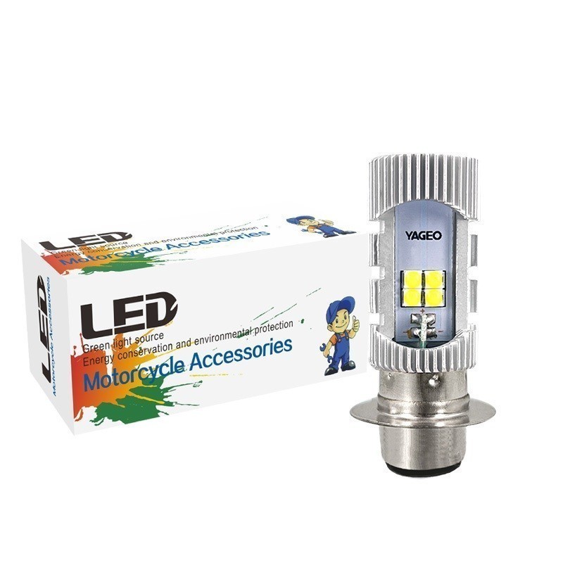 Jual Lampu Depan Motor LED M5 6500K 12 Volt 6 Watt LED 2 Sisi Wajib Arus DC ORIGINAL | Shopee ...