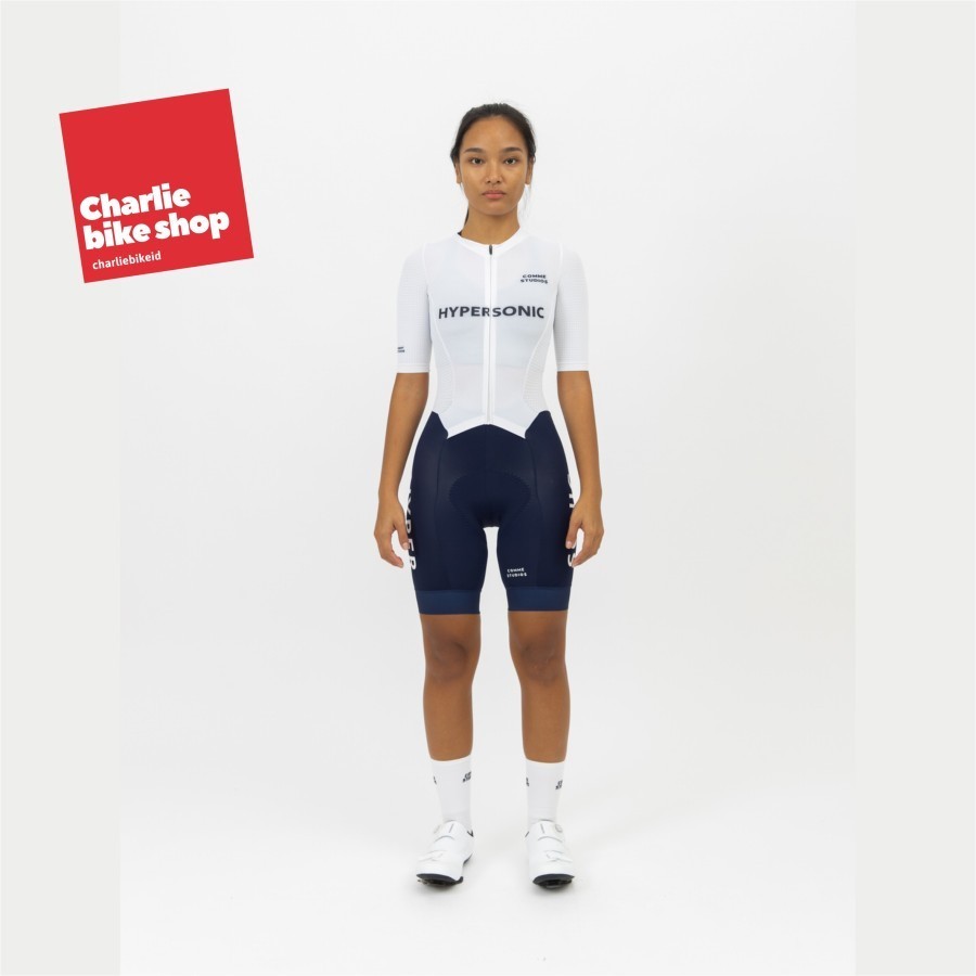 Jual Comme Studios Women HYPERSONIC Skin Suit Short Sleeve - White ...